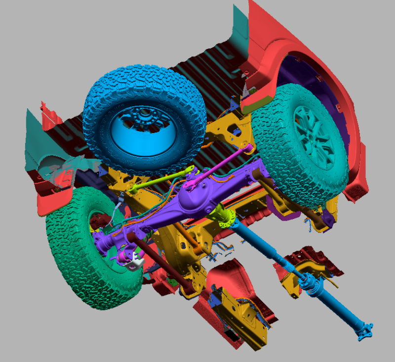 Ford Ranger Raptor Scanning Complete - Auto Innovation Centre